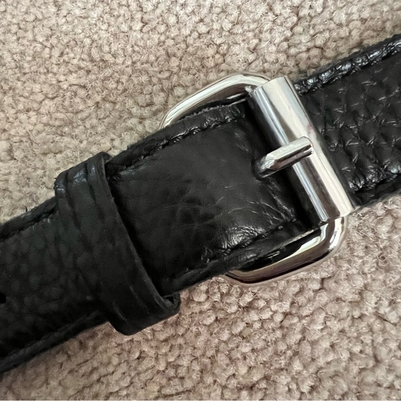 Christopher Kon | Bags | Christopher Kon Black Pebbled Leather Shoulder Bag | Poshmark